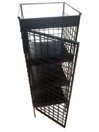 C4Display :: Lockable Mesh Display stand