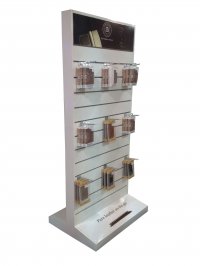 Free Standing Slatwall Display Walls Freestanding Slat Wall 2400H X